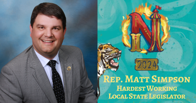 'Hardest-Working Local State Legislator' Matt Simpson driven by public ...