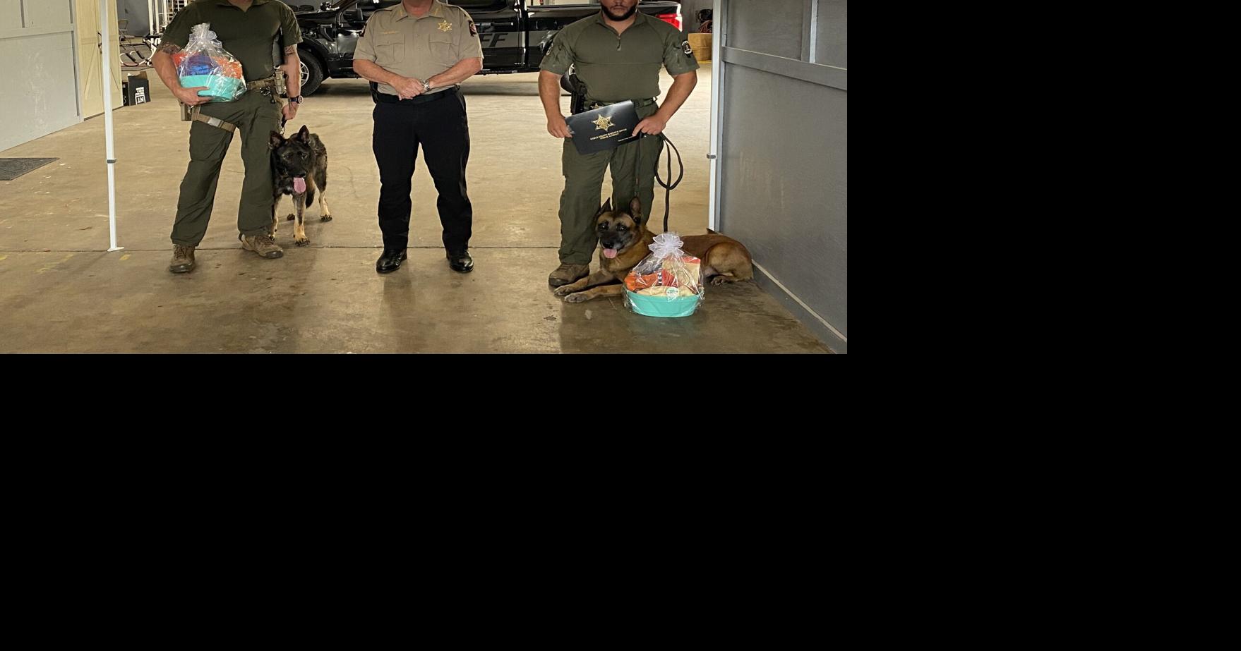 MCSO celebrates retirements of two K9 officers | News | lagniappemobile.com