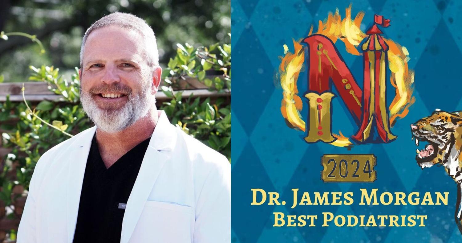 Best Podiatrist Dr. James Morgan credits patients for love of the job ...