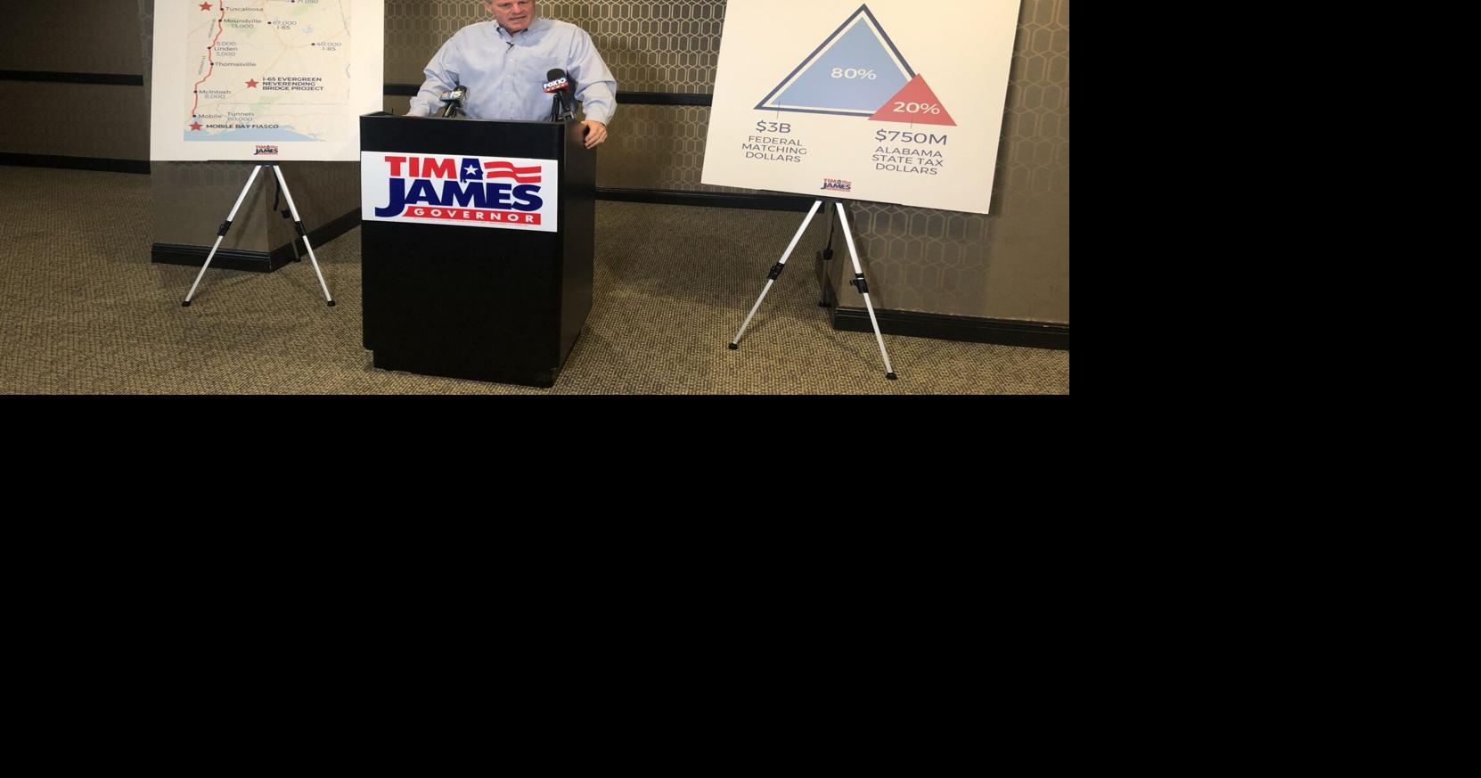 Tim James drags Ivey on infrastructure | Local | lagniappemobile.com