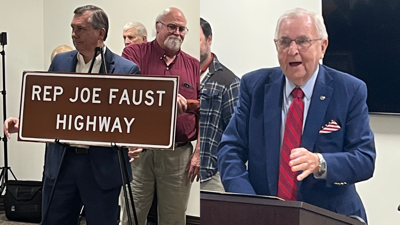 Faust’s service recognized with State Route 181 naming | News ...