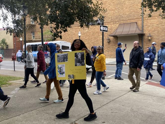 MLK March draws hundreds to Cathedral Square | News | lagniappemobile.com