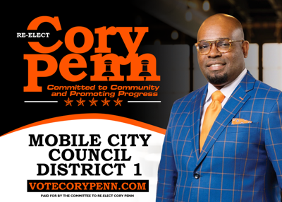 Penn announces Mobile City Council re-election campaign | News ...