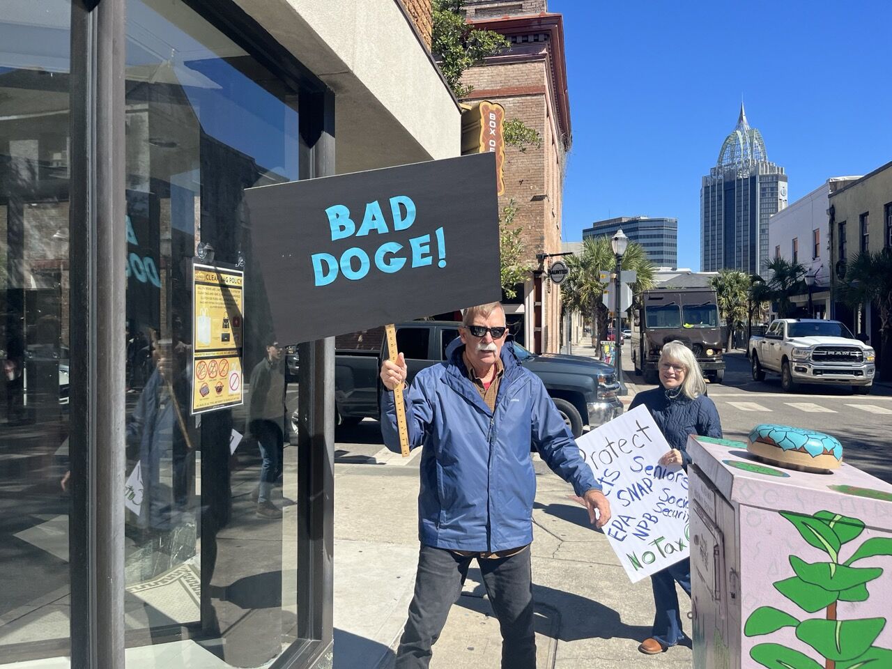 Protest in Mobile targets Trump authoritarianism | News ...