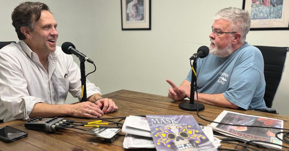 The Man Behind the Mask | Local Podcast | lagniappemobile.com