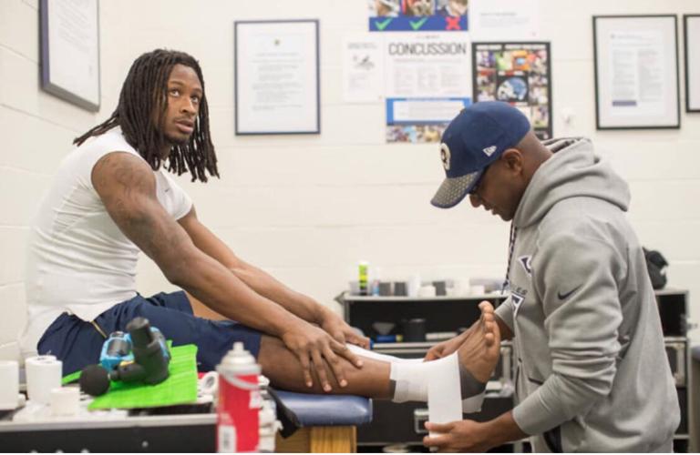 Cunningham looks back at incredible career as athletic trainer | Upon ...