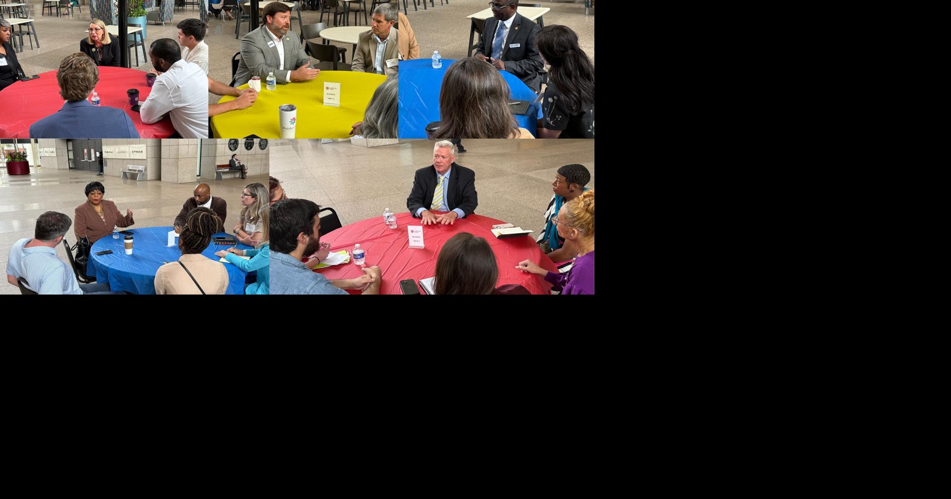 Mayoral candidates participate in ‘speed dating’ exercise with voters ...