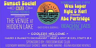 Sunset Social Club Concert Series kicks off May 23 | Music & Events ...