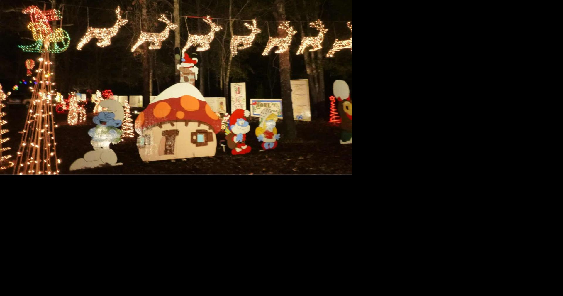 Family traditions light Mobile, Baldwin Christmas displays | Local ...