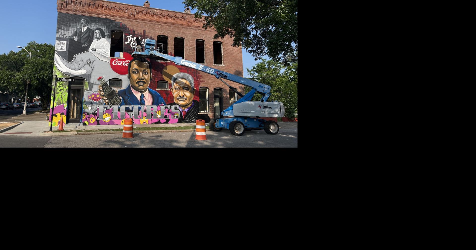 Mobile artists memorialize Figures men, Black history in new mural ...