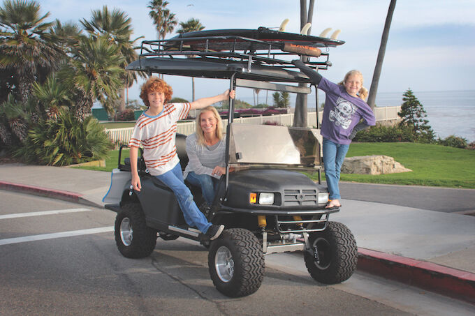 Carting Around Town | Community | lagunabeachindy.com