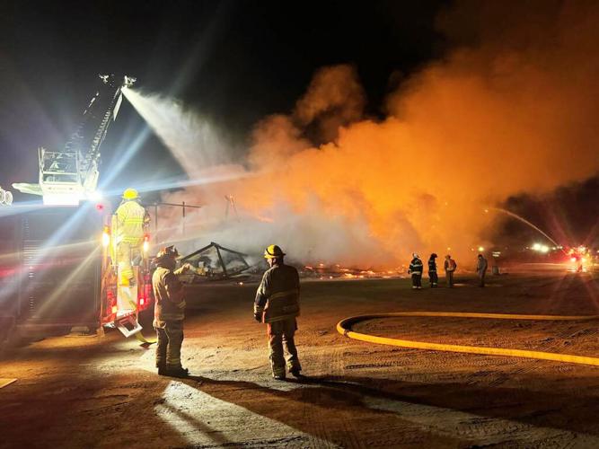 Barn total loss after early morning blaze in Lakeview | News ...