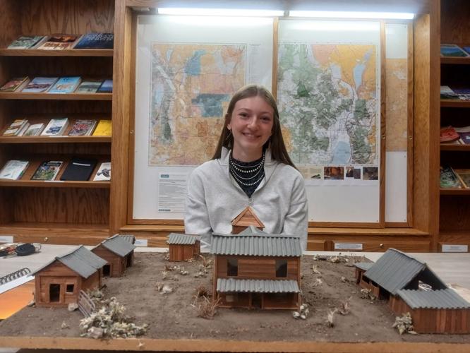 Paisley School student Meg Thornton creates model of historic Shirk ...