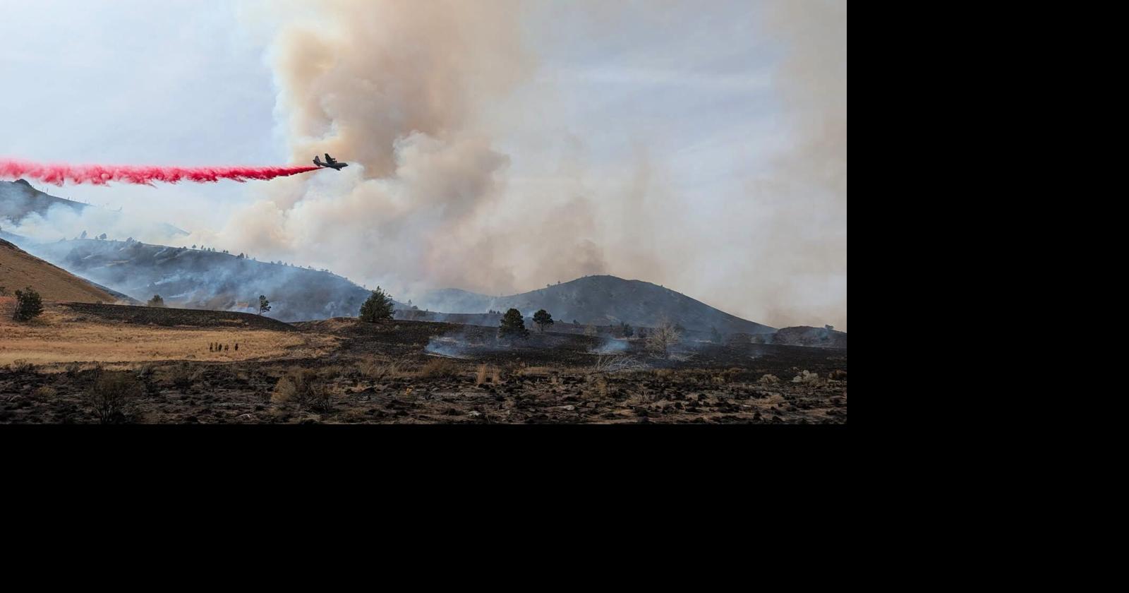 Picture Rock Fire burning south of Christmas Valley | News ...