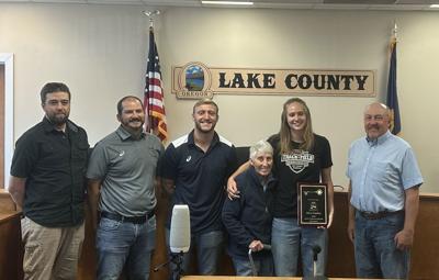 Conley awarded Key to Lake County for Nationals win | | lakecountyexam.com