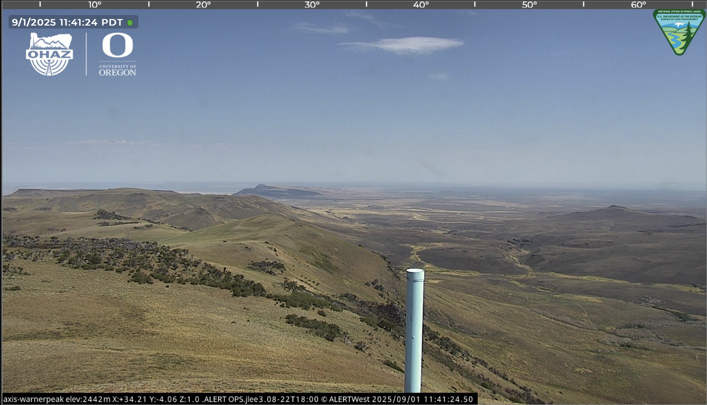 New wildfire detection camera on Warner Peak | | lakecountyexam.com
