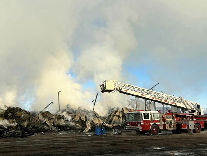 Barn total loss after early morning blaze in Lakeview | News ...
