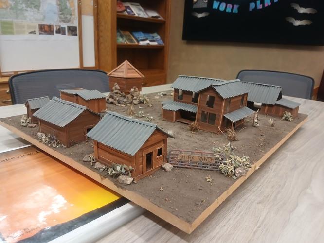 Paisley School student Meg Thornton creates model of historic Shirk ...