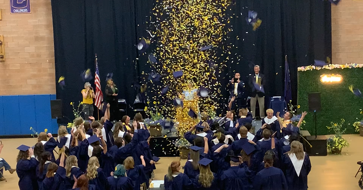 Fly high: Lakeview and North Lake high schools graduate 82 students ...