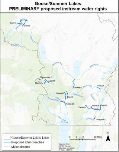 ODFW to apply for in-stream water rights in Goose - Summer Lakes Basin ...