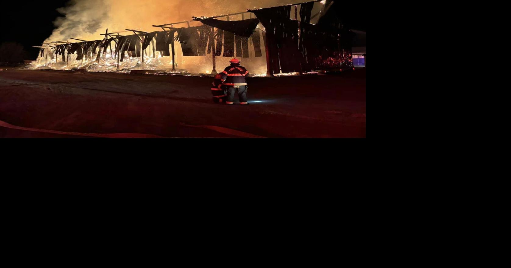 Barn total loss after early morning blaze in Lakeview | News ...