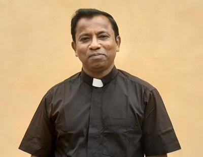 Father George celebrates first anniversary at St. Patrick Church in ...