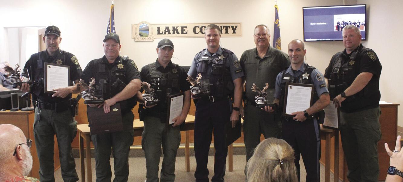 Officers receive meritorious awards | News | lakecountyexam.com