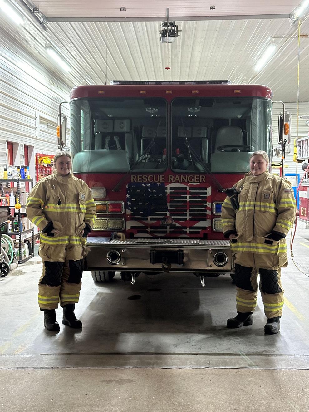 Twin Sister Firefighters. When They Turned 18, Kaye & Stella Joined ...
