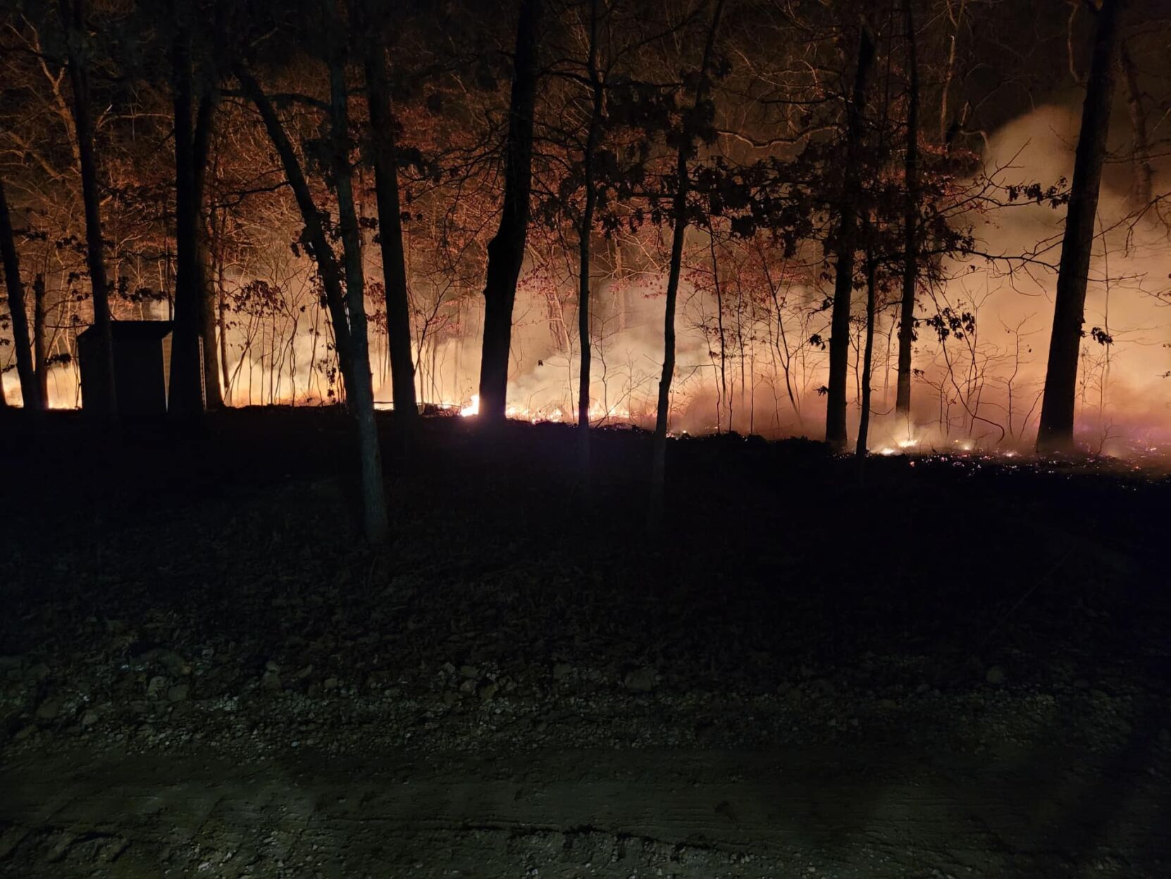 Over 1,000 Acres Burn In Camden County Fires; Lake Area Under Red Flag ...