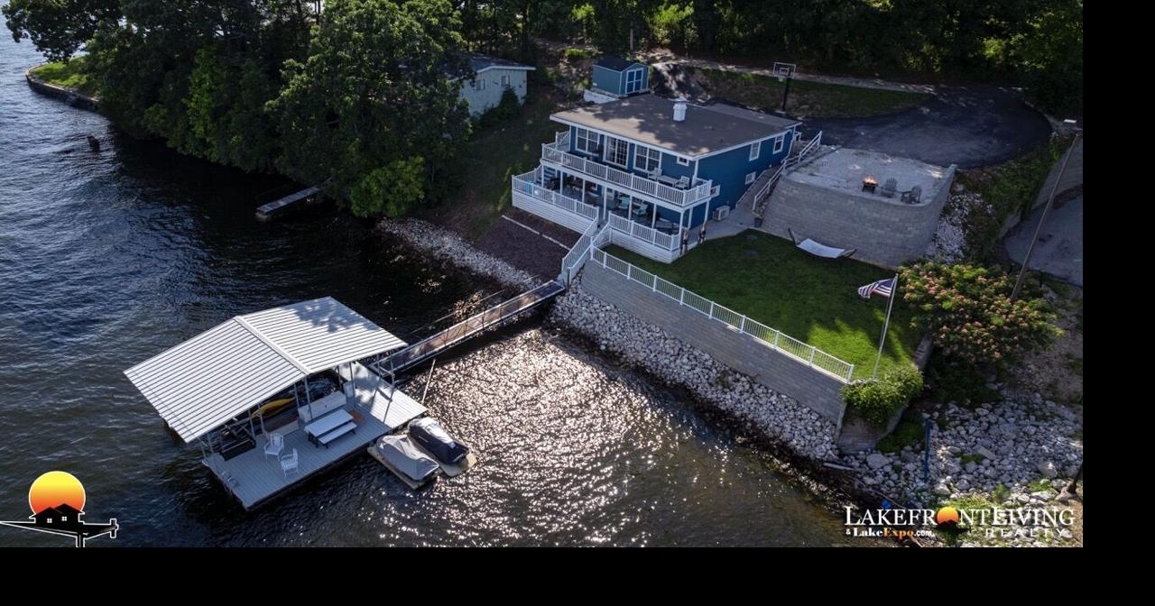 Waterfront Bungalow On The North Shore! This 3-Bed Lake Of The Ozarks ...