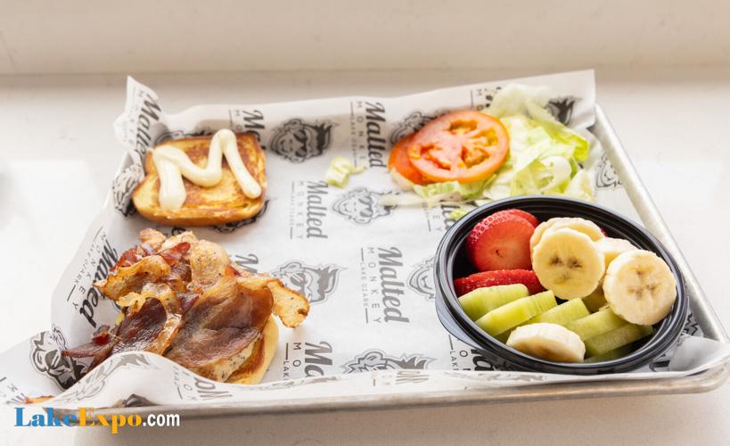 High-Flying Burgers, Fries and Shakes At The Lake! Malted Monkey Swings ...