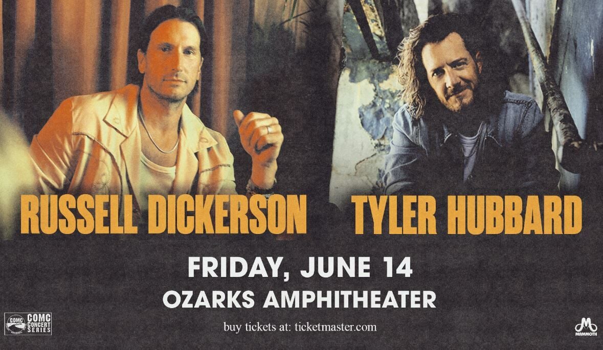 Ozarks Amphitheater: Russell Dickerson & Tyler Hubbard | Upcoming ...