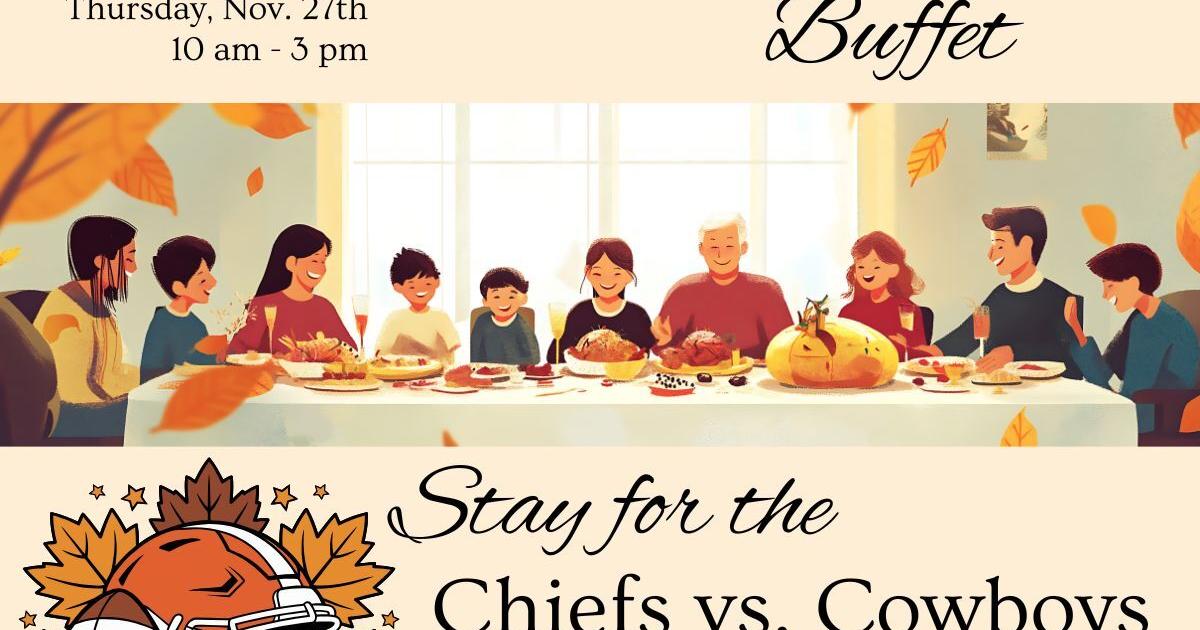 Thanksgiving Buffet at The Encore | Upcoming Events | lakeexpo.com