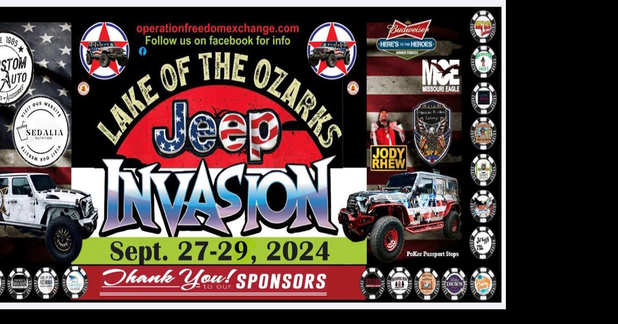 Lake of the Ozarks 2024 Jeep Invasion | Upcoming Events | lakeexpo.com