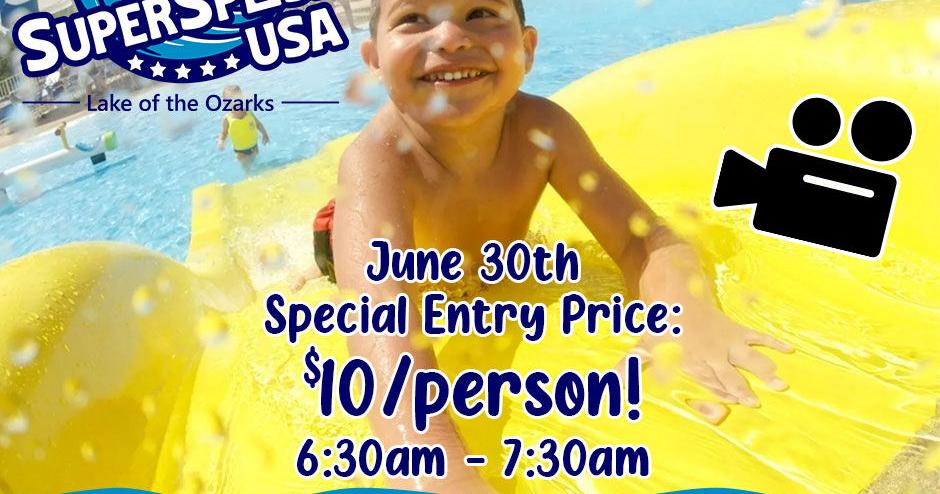 Be Part Of The Action At SuperSplash USA’s Live TV Event | Lake of the ...
