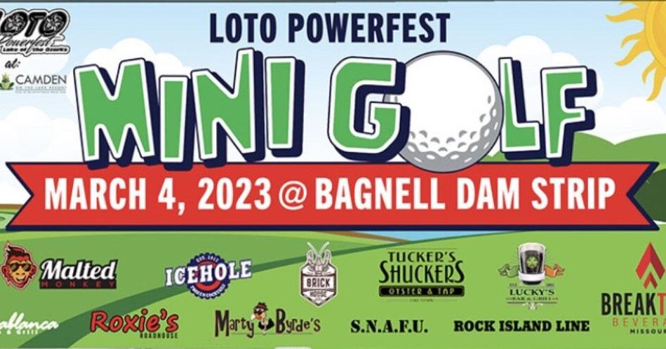 LOTO Powerfest Mini-Golf! Putt-Putt & Bar-Hopping On The Lake Ozark ...