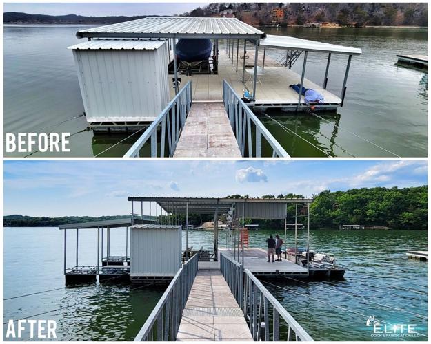 Dock Upgrade! From Bars To Roof Raises, Elite Dock & Fabrication Makes ...