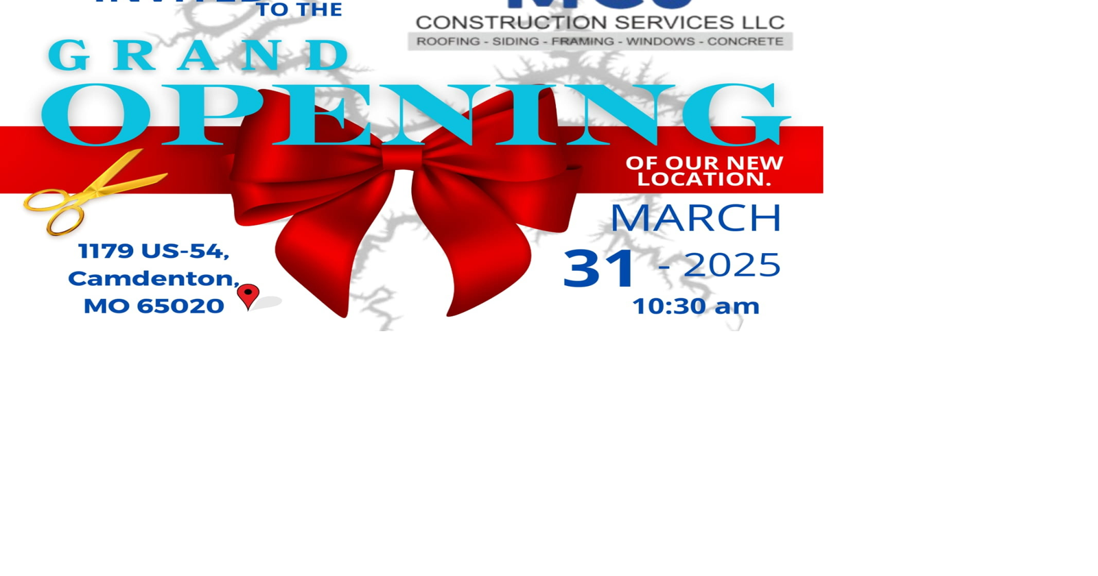MCS Construction Services Grand Opening! | Upcoming Events | lakeexpo.com