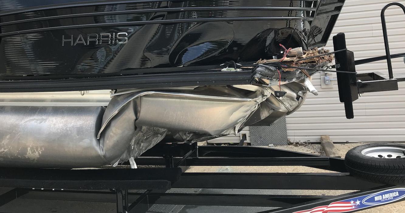 Late-Night Crash: Pontoon Runs Aground, Boater Hospitalized | Boat ...