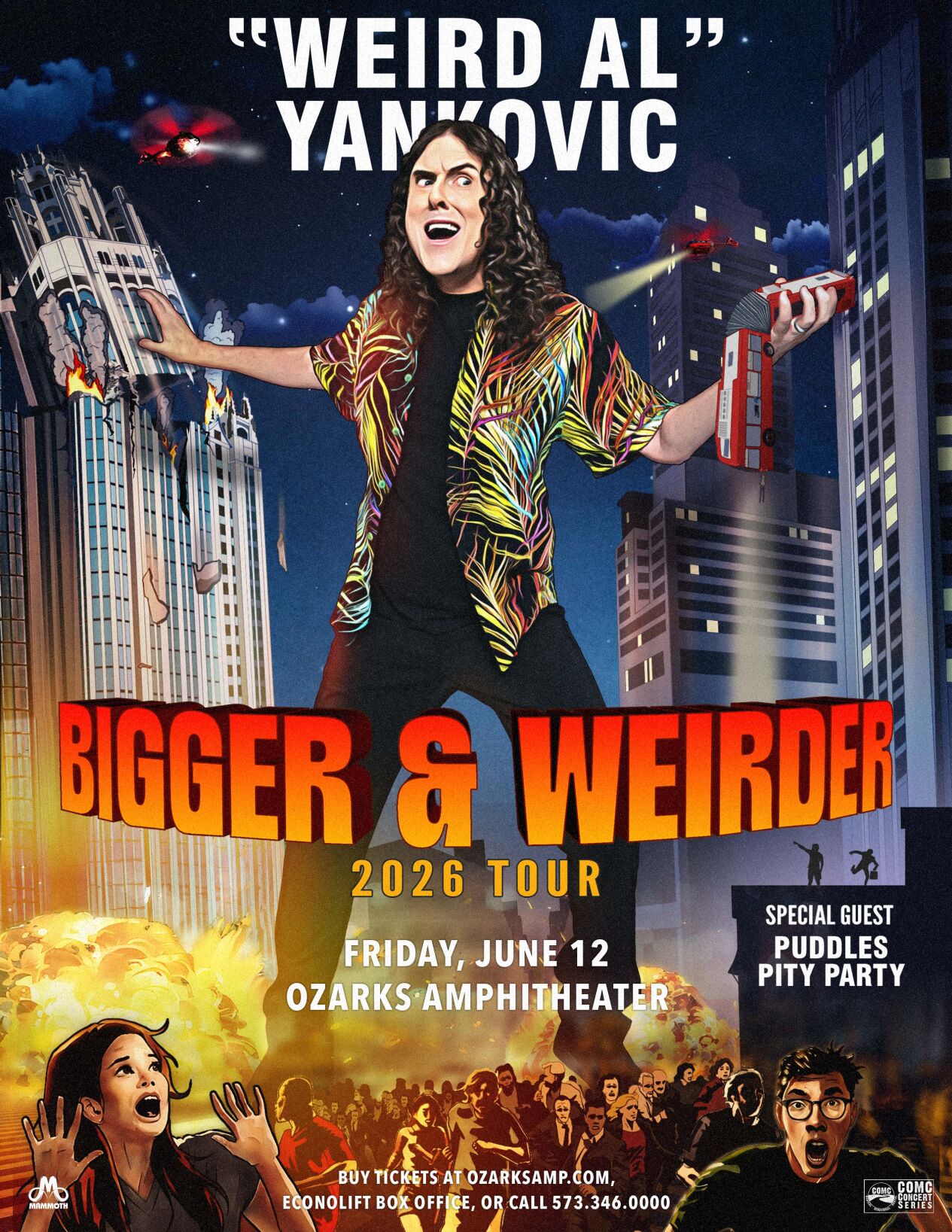 Weird Al Is Coming To Lake Of The Ozarks In 2026 | Things To Do ...