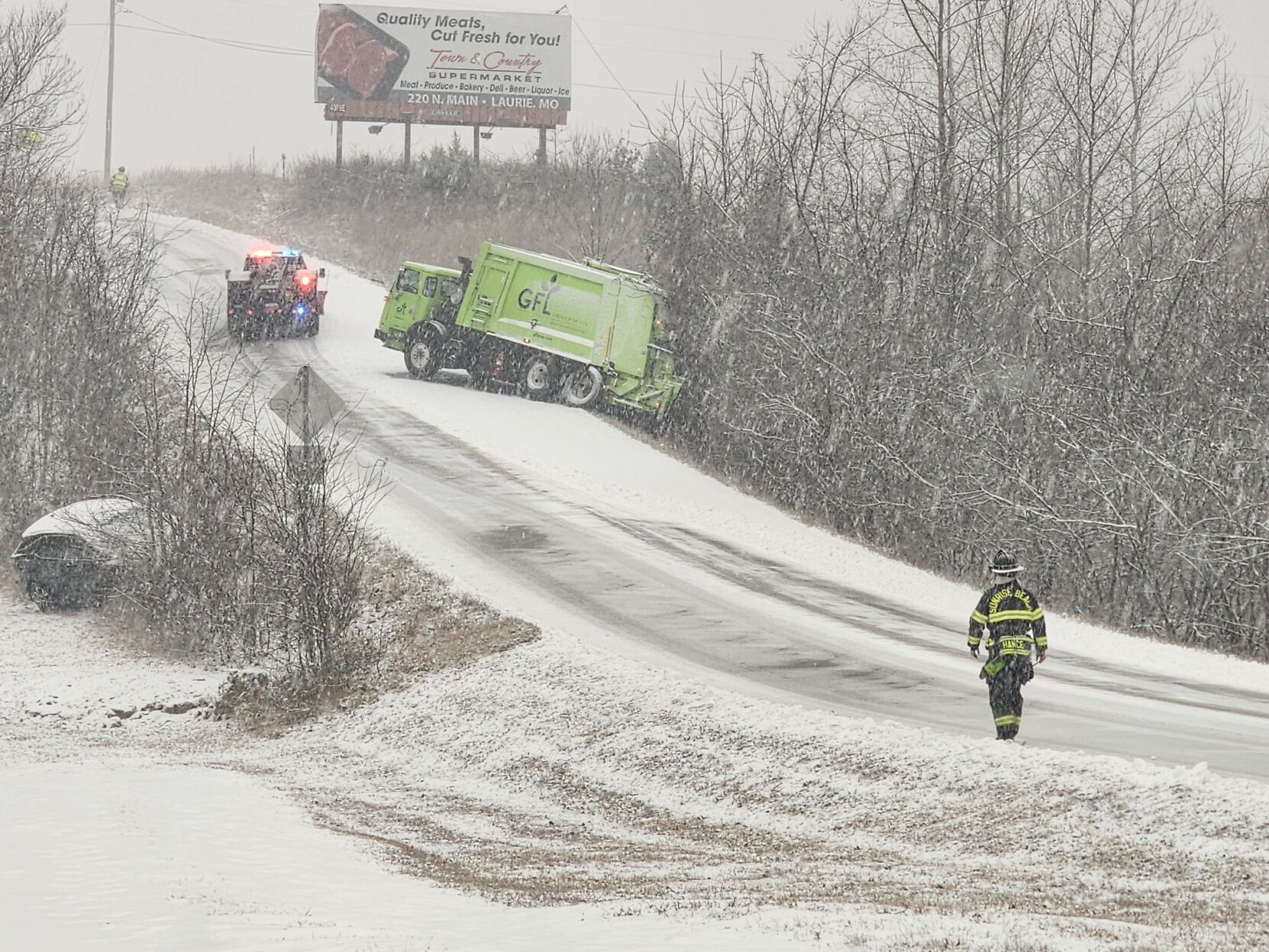 Highway TT Closes For Multiple Crashes During Snowfall | Crashes ...