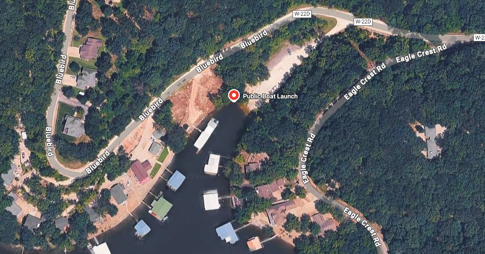 Bluebird Boat Launch Google Maps.png | | lakeexpo.com