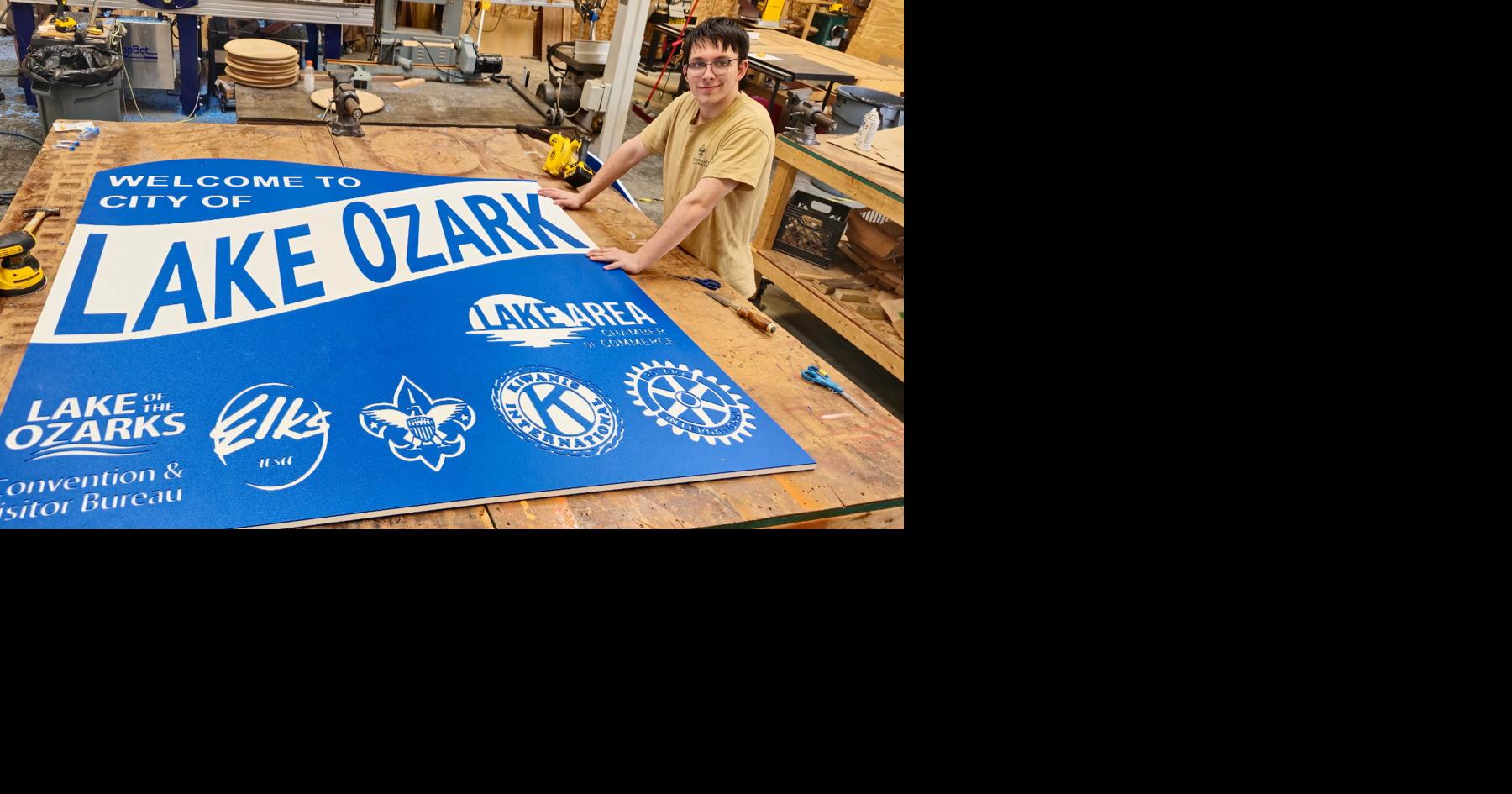 Eagle Scout Creates New Welcome Signs For Lake Ozark | Community News ...