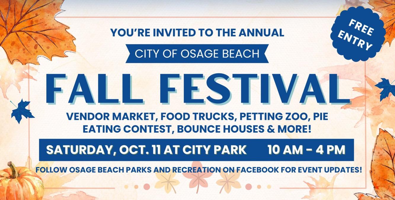 2025 Annual Osage Beach Fall Festival | Family Friendly | lakeexpo.com