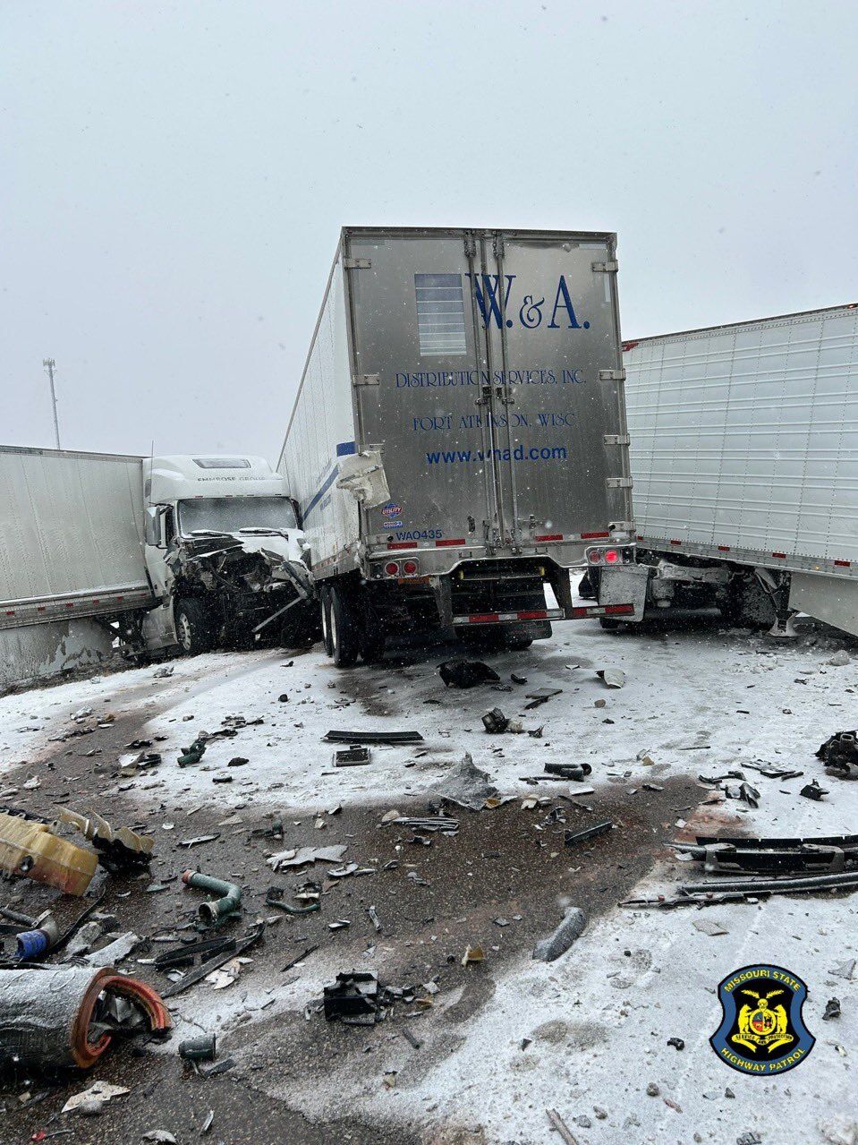 Mayhem On Missouri Highways As Snow Storm Strands Motorists, Causes ...