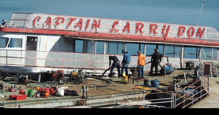 Sunk By Ice: Captain Larry Don Hits Rock Bottom At Lake Of The Ozarks ...