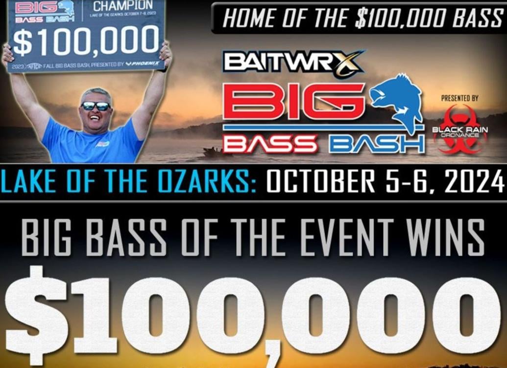 2024 Lake of the Ozarks Fall Big Bass Bash | Upcoming Events | lakeexpo.com