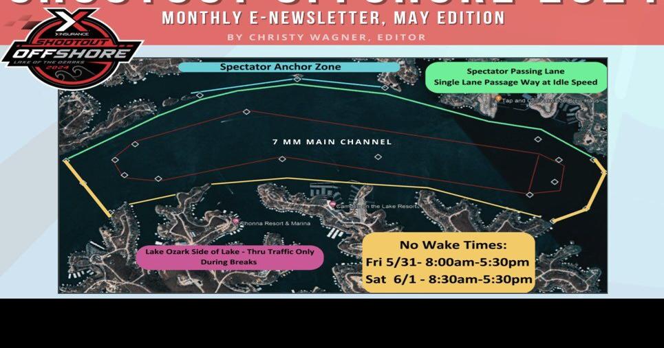 Shootout Offshore Boat Races At Lake Of The Ozarks: Here's The Course ...