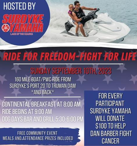 Surdyke Boat and PWC Ride for Freedom - Fight for Life | Upcoming ...