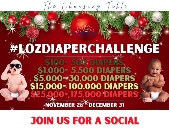 2023 LOZ Diaper Challenge Kickoff Social | Charity Events | lakeexpo.com